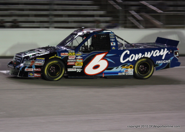 Colin Braun in the NASCAR Camping World Truck Series at Texas Motor ...