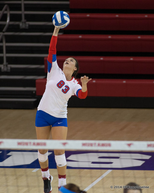SMU Volleyball Falls At UCF | DFWsportsonline