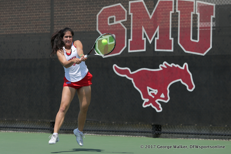 SMU W-Tennis Top La Tech | DFWsportsonline