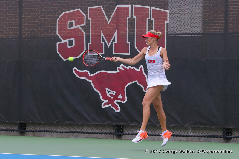 SMU W-Tennis Edges UTA | DFWsportsonline